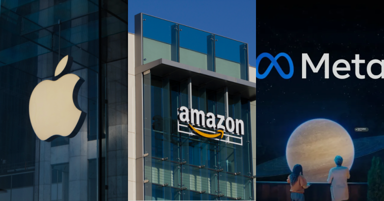 შესანიშნავი სამეული — Apple-მა, Amazon-მა და Meta-მ კვარტალური ...